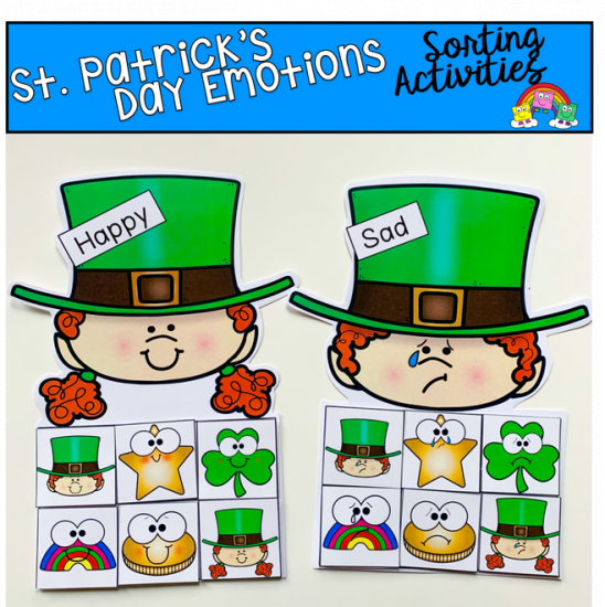 St. Patrick's Day Sorting Activities - $3.00 : File Folder Heaven ...