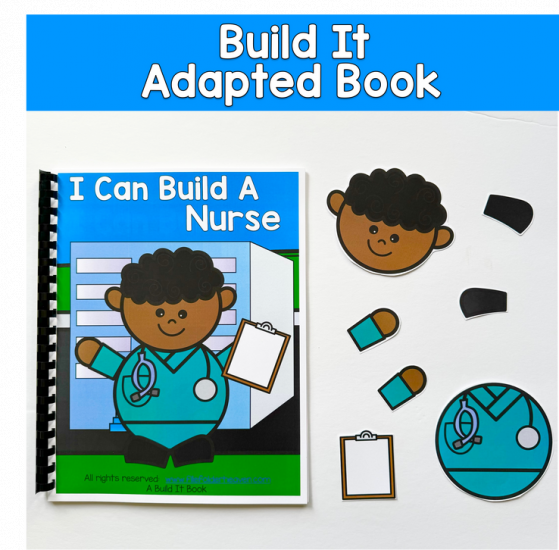 I Can Build A Nurse Adapted Book 3 - $3.50 : File Folder Heaven ...