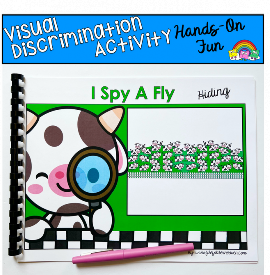 Visual Discrimination Activity: Farm Themed - $3.00 : File Folder ...