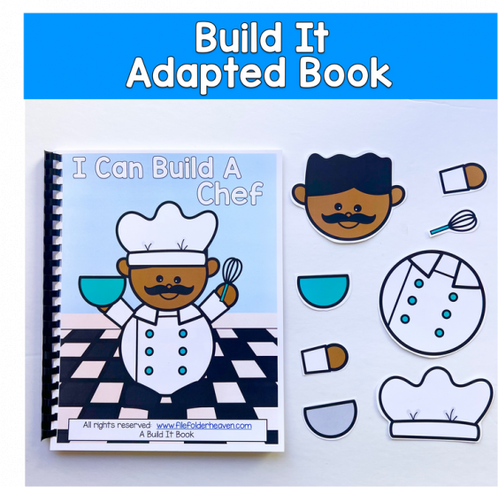 Build It Adapted Book: I Can Build A Chef 3 - $3.50 : File Folder ...