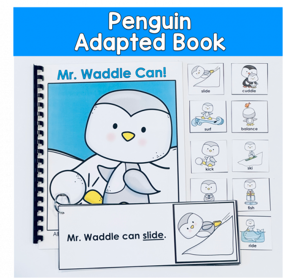 Penguin Adapted Book For Verbs And The Core Word CAN - $4.50 : File ...