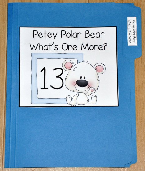 Petey Polar Bear: What's One More File Folder Game - $1.00 : File ...