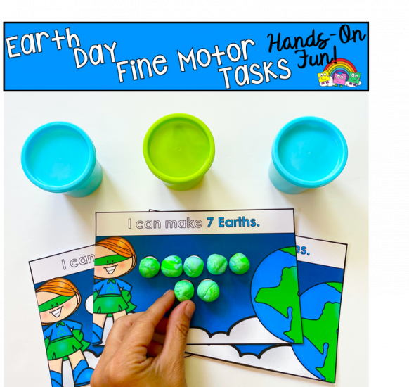Earth Day Fine Motor Tasks - $4.00 : File Folder Heaven - Printable ...