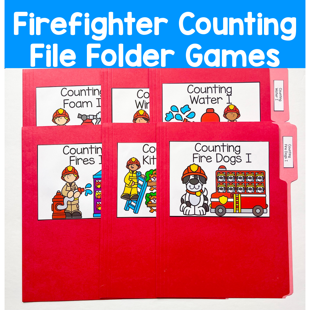 Fall Counting File Folder Games | File Folder Heaven
