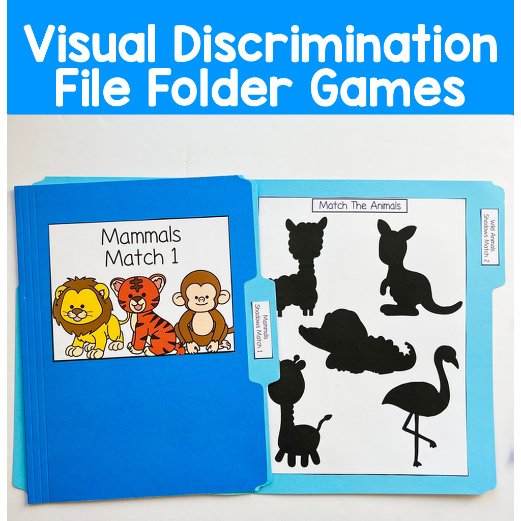 Visual Discrimination File Folder Games | File Folder Heaven